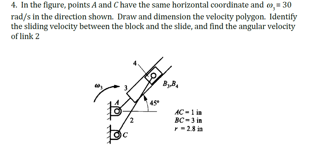 Solved 4. In the figure, points A and C have the same | Chegg.com