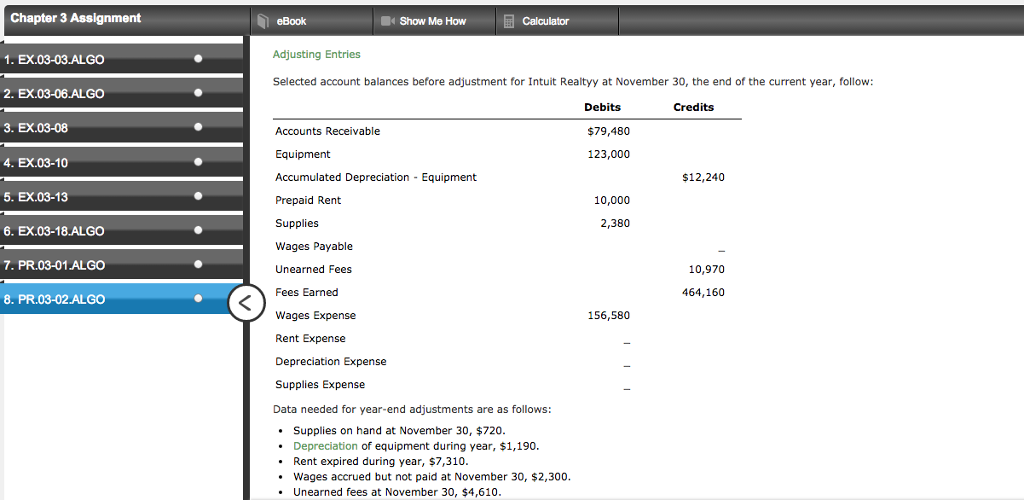 Solved Chapter 3 Assignment eBook Show Me HowCalculator | Chegg.com Solved Chapter 3 Assignment eBook Show Me HowCalculator | Chegg.com