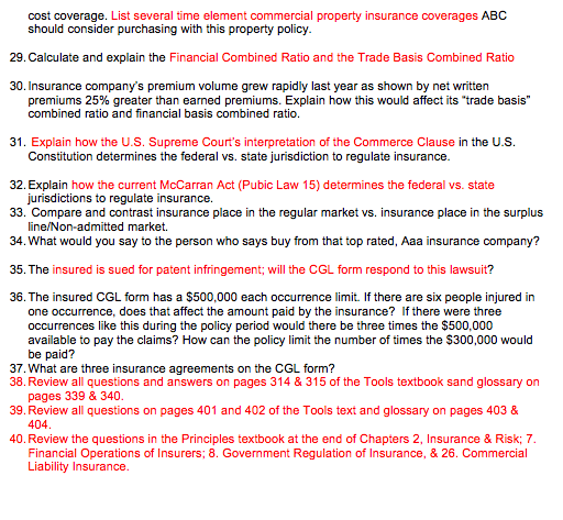 8. How do the reserves for a claims-made liability | Chegg.com