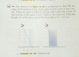 Solved The obsever in Figure 26-48 is positioned so that the | Chegg.com