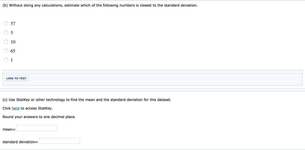 Solved Chapter 2, Section 3, Exercise 106 Estimating Summary | Chegg.com