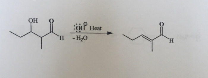 Solved OH O OH Heat H -H2O | Chegg.com