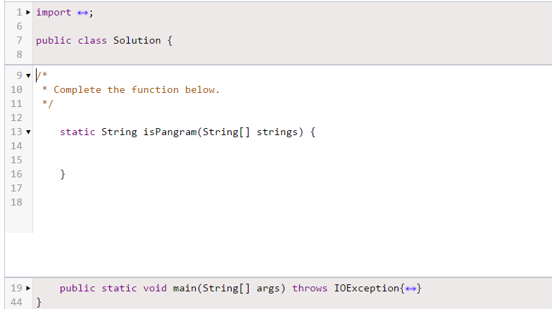 Solved A pangram is a word or sentence that contains every | Chegg.com