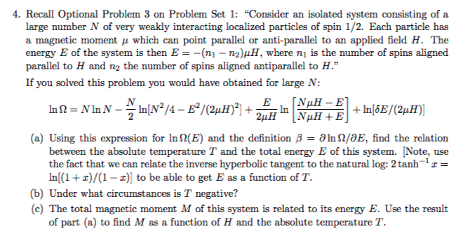 Solved Recall optional Problem 3 on Problem Set 1: "Consider | Chegg.com