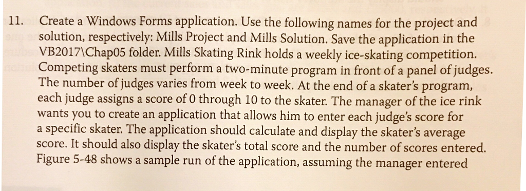 Solved Create a Windows Forms application. Use the following | Chegg.com