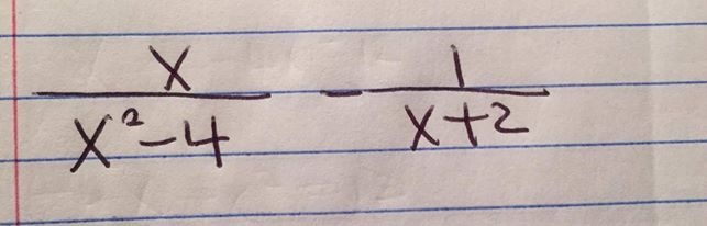 Solved Subtract and simplify (if possible) x/x^2 - 4 - 1/x + | Chegg.com Solved Subtract and simplify (if possible) x/x^2 - 4 - 1/x + | Chegg.com