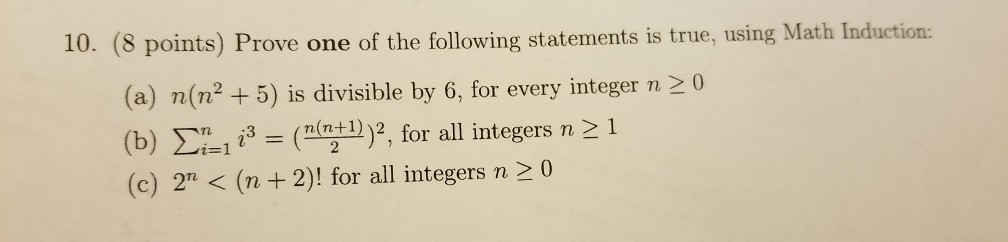 Solved mathematical deduction homework. please explain the | Chegg.com