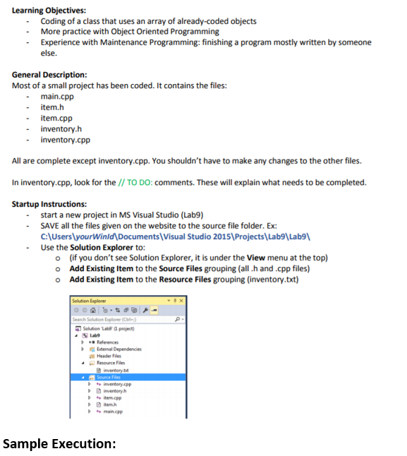 Solved Need help with simple C++ lab. Most of the code is | Chegg.com
