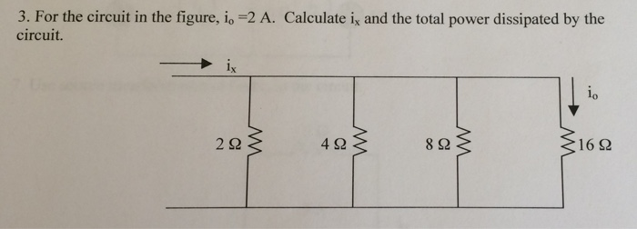Solved For the circuit in the figure, i_0 = 2 A. Calculate | Chegg.com