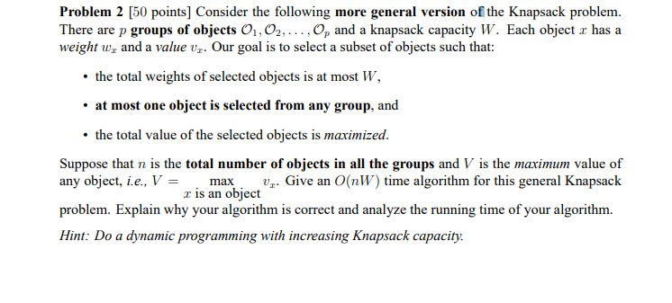 Solved Problem 2 [50 points] Consider the following more | Chegg.com