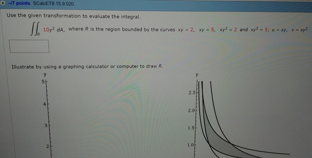 Solved O -7 points SCalcET8 15.9.020 Use the given | Chegg.com