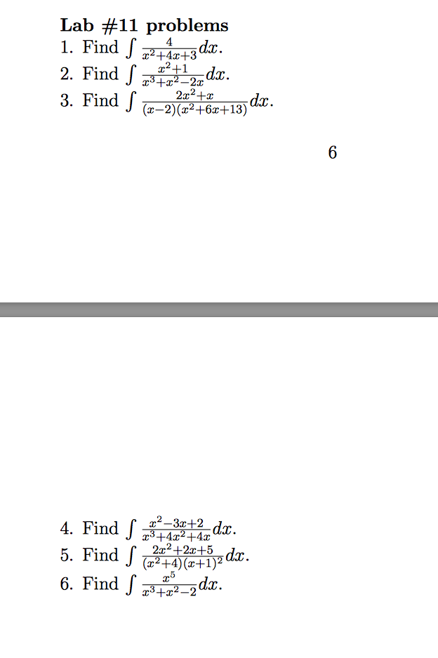 Find integral 4/x^2 + 4x + 3 dx. Find integral x^2 | Chegg.com