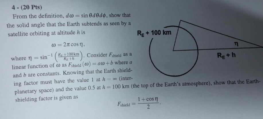 From the definition, d omega = sin theta d theta d | Chegg.com