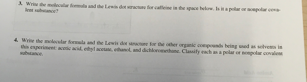 Solved Write the molecular formula and the Lewis dot | Chegg.com
