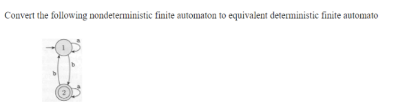 Solved Convert the following nondeterministic finite | Chegg.com