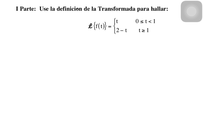 Solved Use la definicion de la transformada para hallar: | Chegg.com