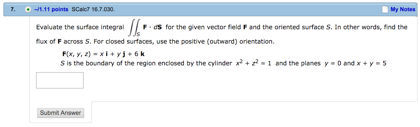 Solved Evaluate the surface integral S F · dS for the given | Chegg.com