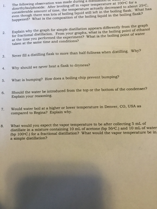 Solved The following observation was made during | Chegg.com