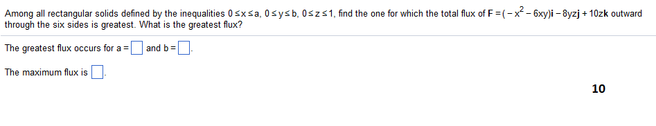Solved Among all rectangular solids defined by the | Chegg.com