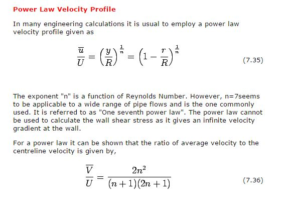 (a) From the derivation of the velocity profile for a | Chegg.com