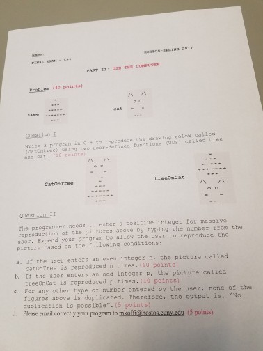 Solved Write a program in C++ to reproduce the drawing below | Chegg.com