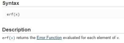 Solved The error function erf of x is erf(x)=2/squareroot | Chegg.com