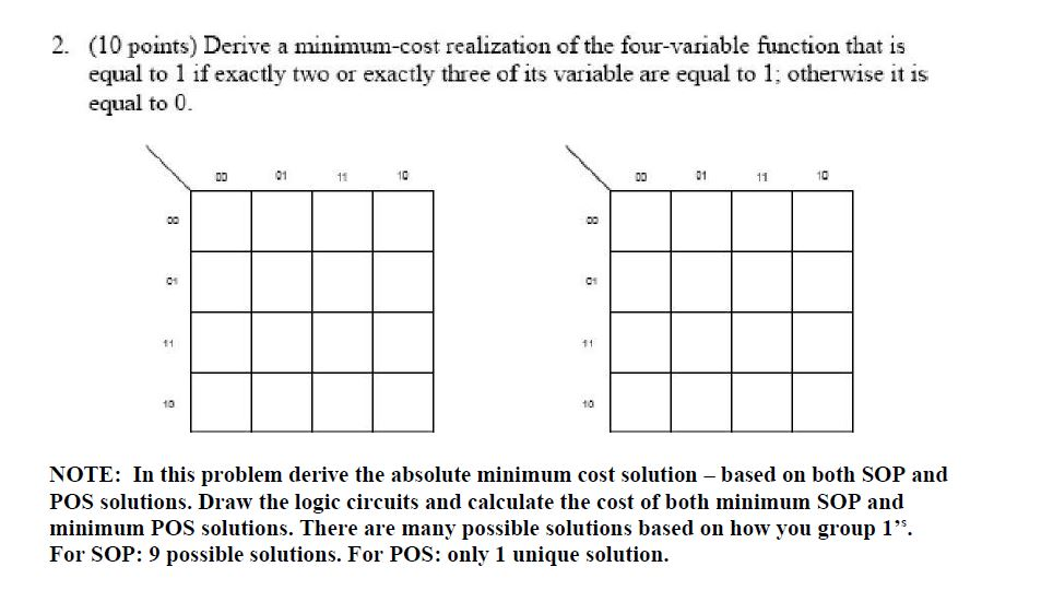 Solved Derive a minimum-cost realization of the | Chegg.com