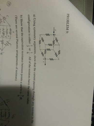 Solved Using symmetry arguments, show that the current | Chegg.com