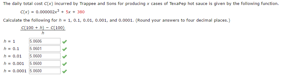 Solved The daily total cost C(x) incurred by Trappee and | Chegg.com Solved The daily total cost C(x) incurred by Trappee and | Chegg.com
