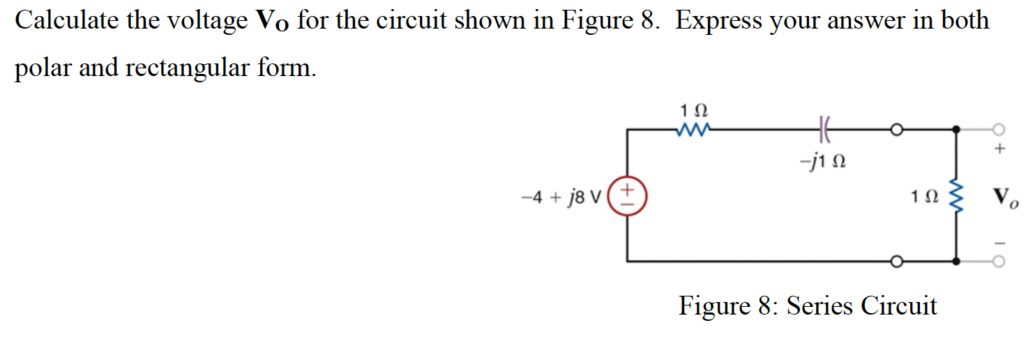 Solved Calculate the voltage VO for the circuit shown in | Chegg.com