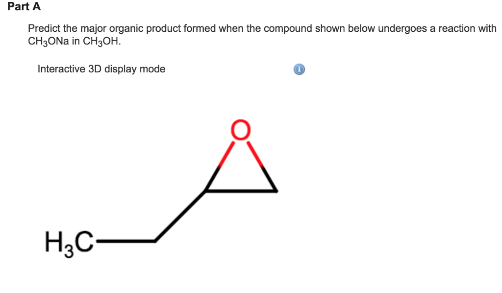 Solved Part A Predict the major organic product formed when | Chegg.com