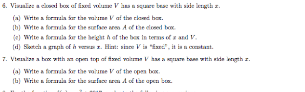 Solved Visualize a closed box of fixed volume V has a square | Chegg.com