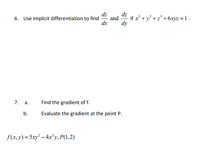 Solved 6. Use implicit differentiation to find-and-ifx3 | Chegg.com