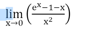 Solved Evaluate the limit. lim_x rightarrow 0 (e^x - 1 - | Chegg.com