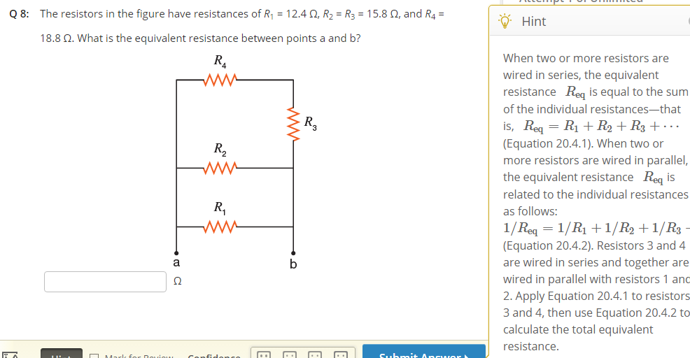 Solved The resistors in the figure have resistances of R_1 = | Chegg.com