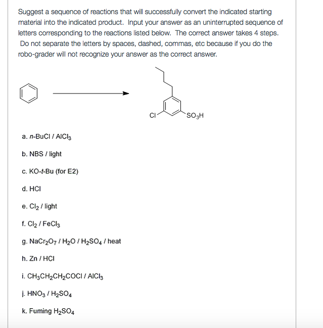 Solved Suggest a sequence of reactions that will | Chegg.com