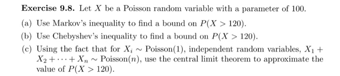 Solved Let X be a Poisson random variable with a parameter | Chegg.com