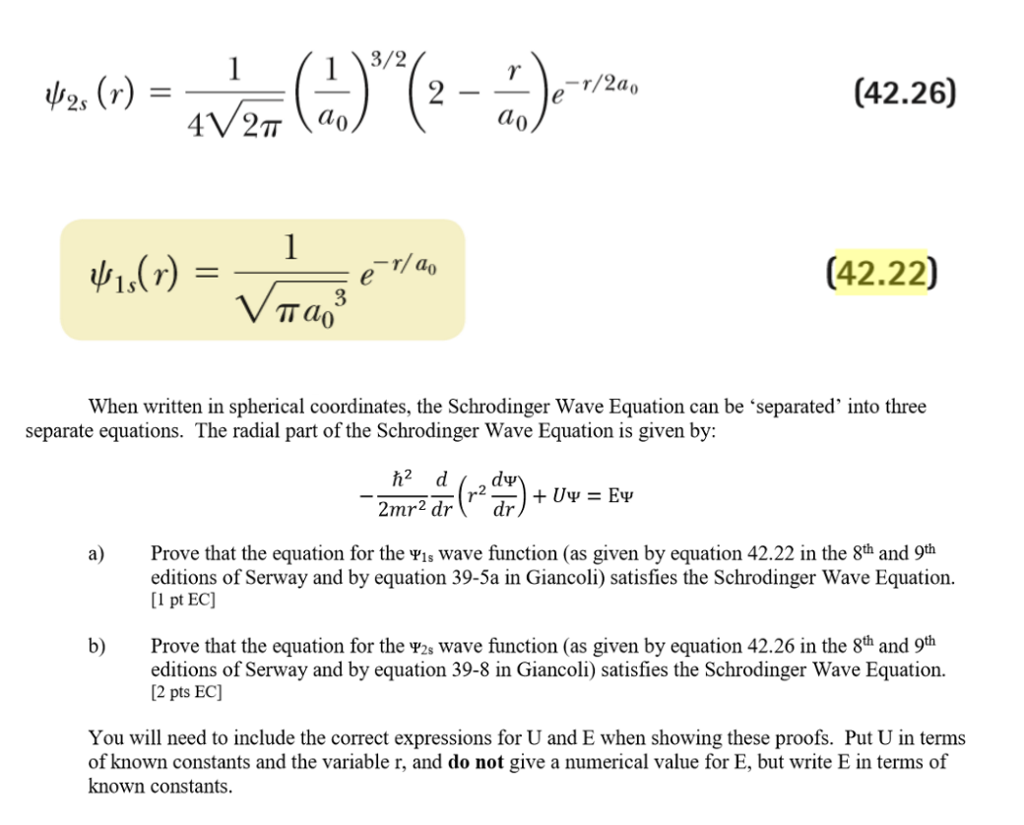 Solved Psi2sr 14 Squareroot 2 Pi 1a032 2 