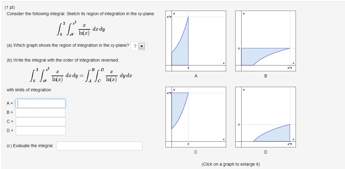 Solved Consider the following integral. Sketch its region of | Chegg.com