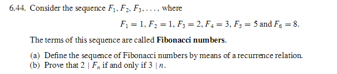 Solved Consider the sequence F_1, F_2, F_3, ..., where F_1 | Chegg.com