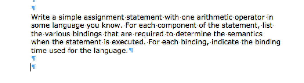 Solved Write a simple assignment statement with one | Chegg.com