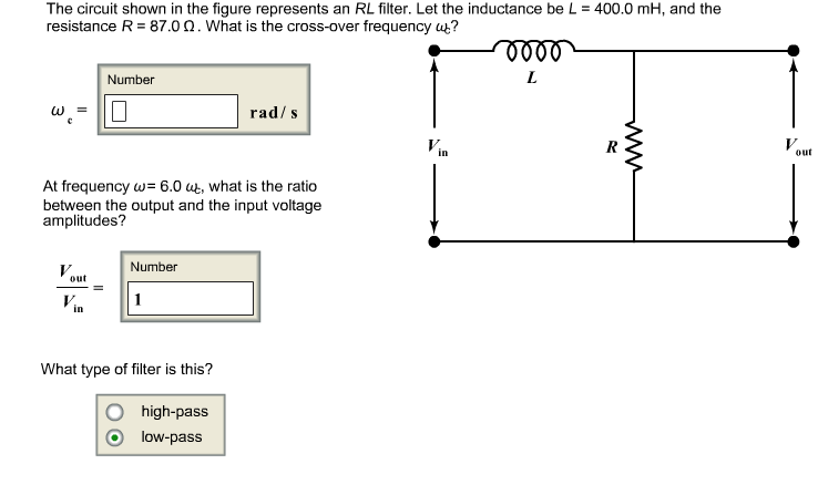Solved The circuit shown in the figure represents an RL | Chegg.com