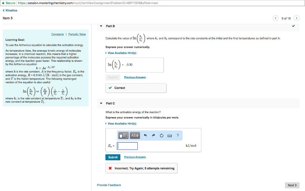 Chemistry Archive | January 28, 2018 | Chegg.com
