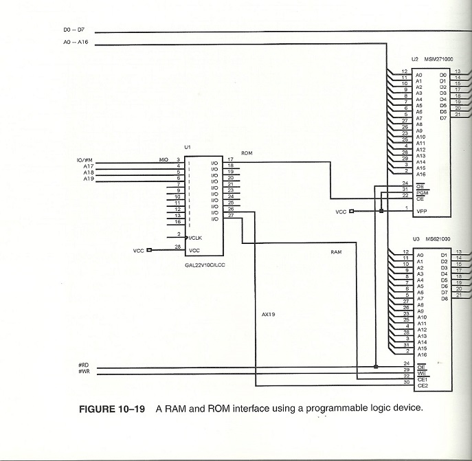 1. Modify the circuit of figure 10-19 by rewriting | Chegg.com