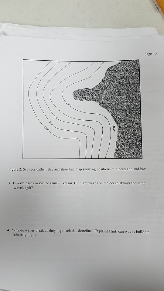 Solved page Laboratory Exercise #6-Shoreline Processes | Chegg.com