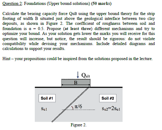 Question 2: Foundations (Upper bound solutions) (50 | Chegg.com