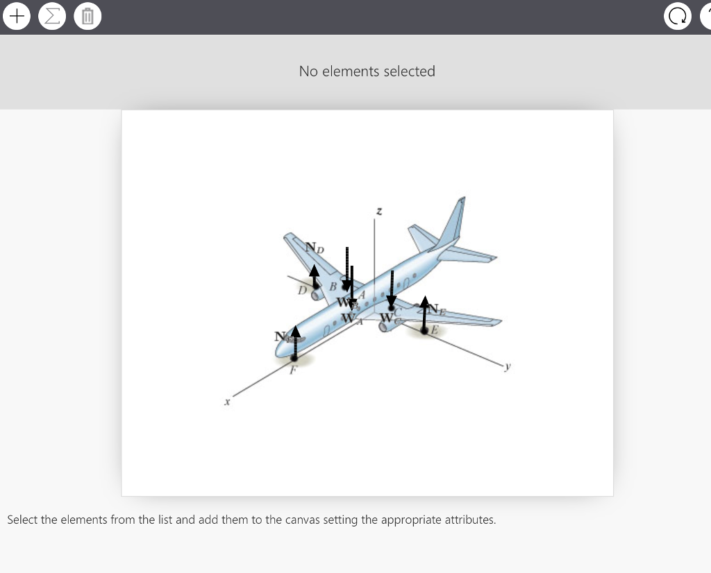 Solved No elements selected Select the elements from the | Chegg.com