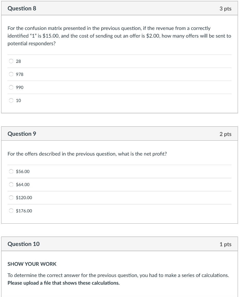 Solved For the logistic regression confusion matrix: Predict | Chegg.com