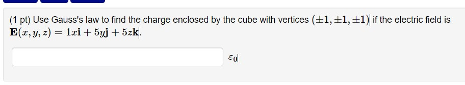 Solved Use Gauss's law to find the charge enclosed by the | Chegg.com