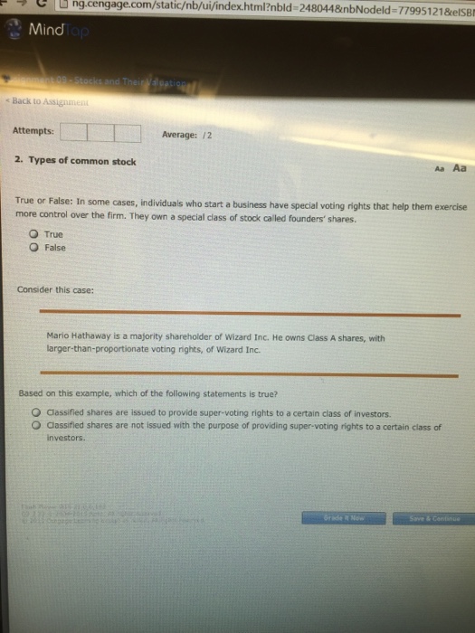 Solved True or False: In some cases, individuals who start a | Chegg.com